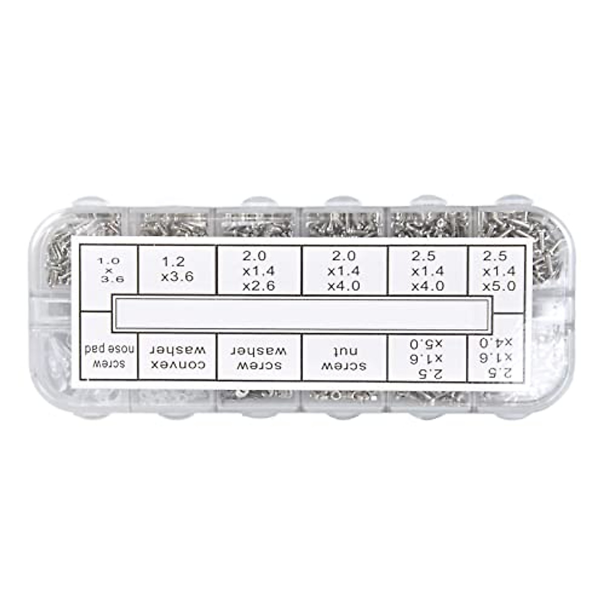 Okuyonic Repair Screws Set, Reliable Convenient Glasses Screws for Tablet