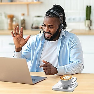 5PCS Water Absorbent Diatomite Coasters, Diatomaceous Earth Coaster Instant Dry Sink Organizer Water Absorbing Stone Tray for Sink, for Bathroom Kitchen Sink Countertop(White)