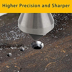 OCGIG 4pcs Countersink Chamfer Tool HSS(4241) Deburring Tool Set Metal Wood Drill Bits