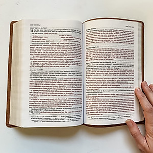 Hand Lettered and Laser Engraved NIV Passaggio Bible, Brown, Custom Name Engraving Available, Personalized Gift for Wedding, Baptism, Graduation or Birthday