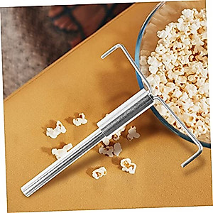 ULTECHNOVO 1 Set Popcorn Stirring Mixer Popcorn Popcorn Stirring Rods Replacement Iron Popcorn Stirring Rods