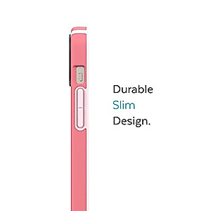 Speck iPhone 14 & iPhone13 Case- Drop Protection, Scratch Resistant, Built for MagSafe Phone Case with Soft Touch Coating - 6.1" Model, Dual Layer Case -Sweet Coral/Light Coral CandyShell Pro, 1 count