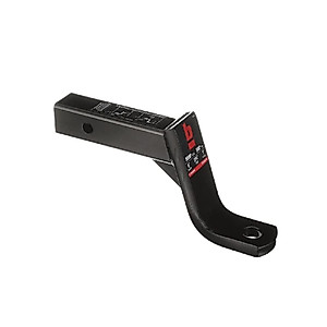 bROK Products 15972 Standard Ball Mount 2"x5"Drop, 1" Ball, Black Powdercoat