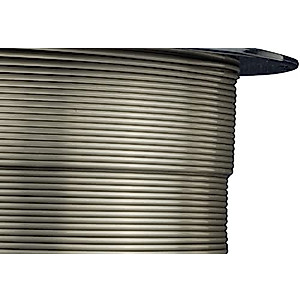 HATCHBOX 1.75mm Silk Silver PLA 3D Printer Filament, 1 KG Spool, Dimensional Accuracy +/- 0.03 mm, 3D Printing Filament