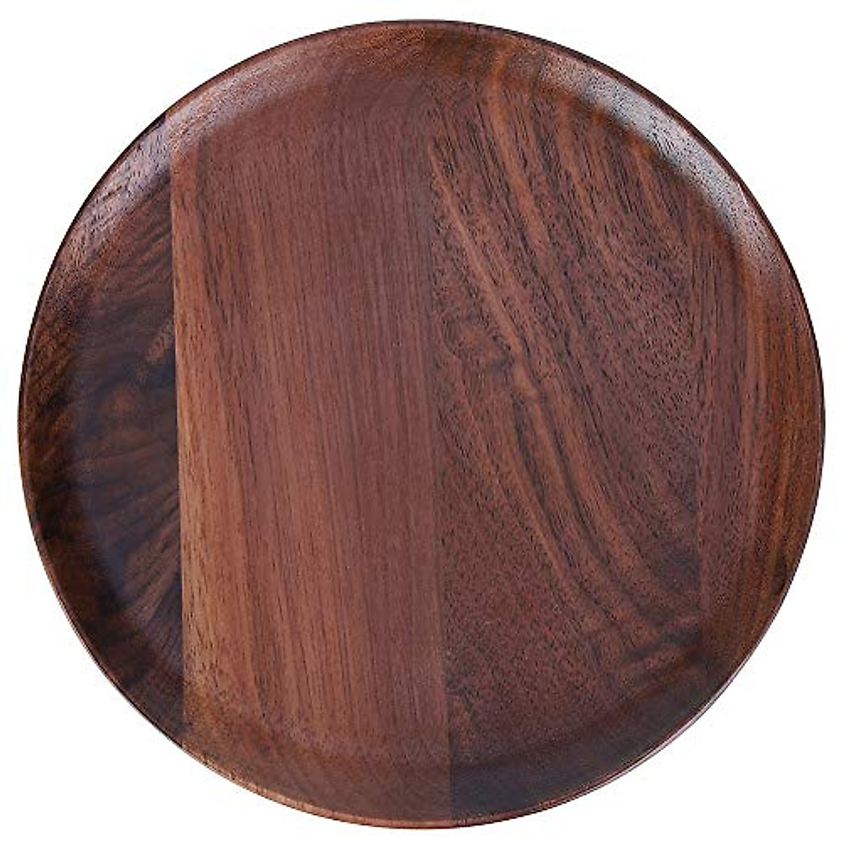 Serving Tray ,Household Wooden Food Fruit Tray Serving Dinner Plate Tableware Cutlery Kitchen Accessory Natural Wood Tray for Ottoman Tray, Food