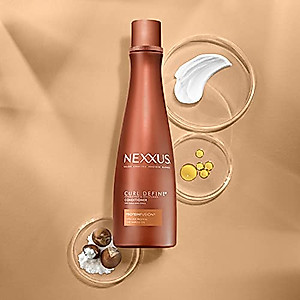 Nexxus Curl DefineCurl Define Moisturizing Conditioner For Curly and Coily Hair with Marula Oil Hair Conditioner for Strengthening and Moisturizing Curls 13.5 oz