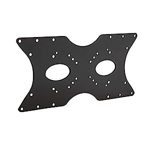 Mount-It! VESA Mount Adapter Plate - Monitor and TV Mount Extender Conversion Kit Allows 75x75, 100x100, 200x200 to Fit Up to 400x200 mm Patterns, Heavy-Gauge Steel, Hardware Included