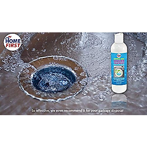 Heavy Duty Washing Machine Cleaner - 2 Treatments/Bottle Helps Remove Odor Causing Residue and the Smell of Stagnant Water Even Behind The Drum of Your Front or Top Load Washing Machine - 2 Pack