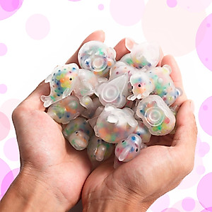 Aruytps 20PCS Mini Stress Balls Set, Animals Squishy Squeeze Balls, Sensory Fidget Toys, Party Favors, Classroom Prizes Goodie Bag