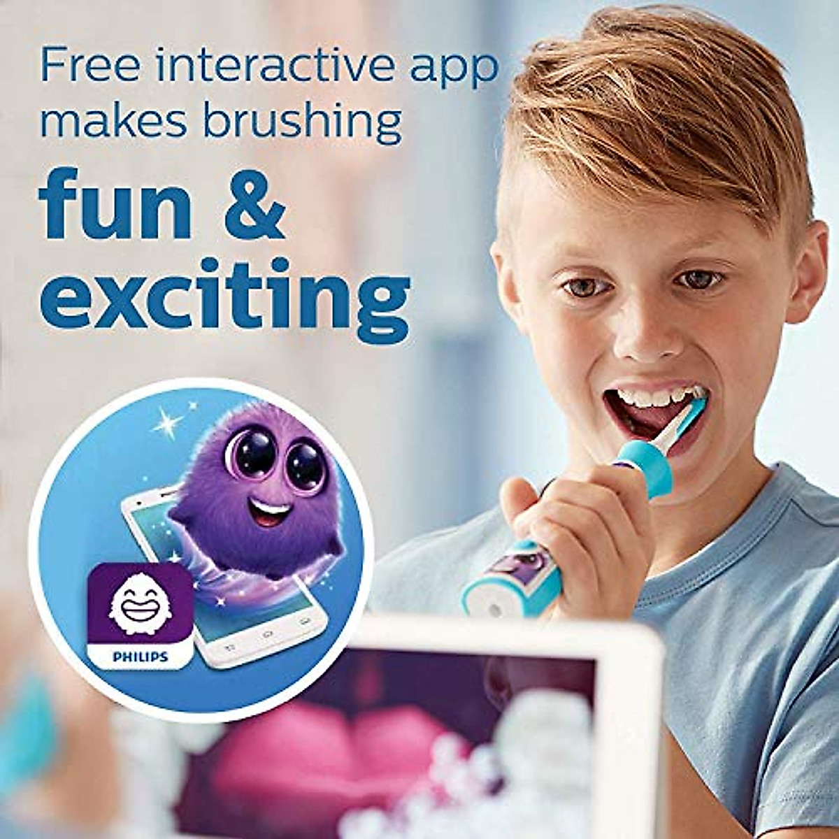 Philips Sonicare for Kids Connected Sonic Electric Toothbrush