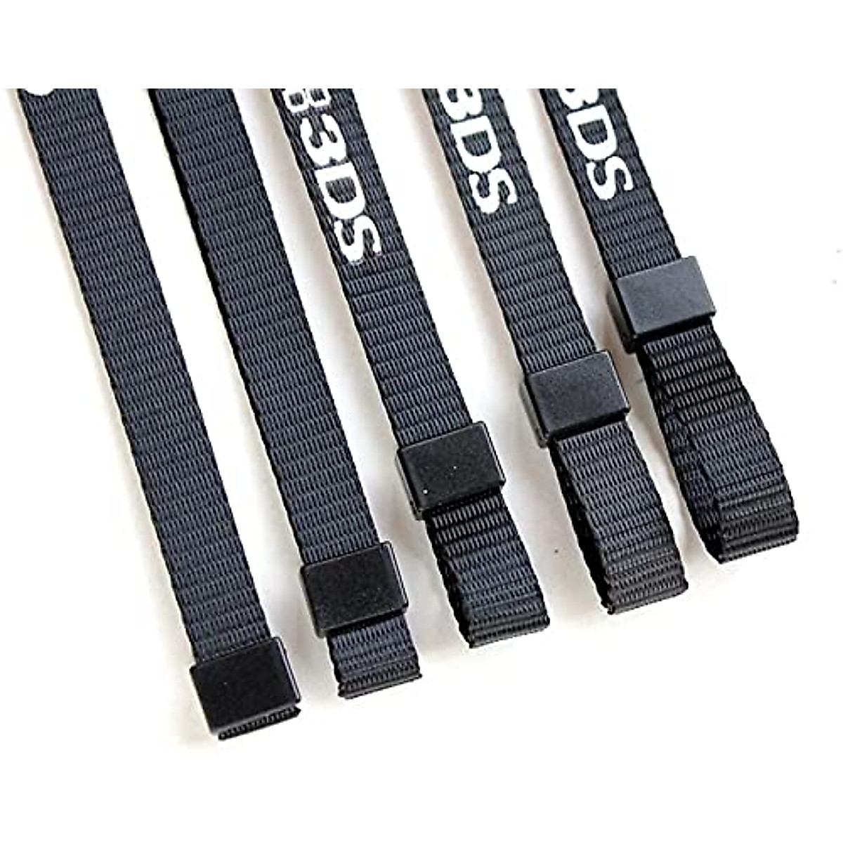 Ocity 4 x Wrist Straps Lanyard For Nintend 3DS New 3DS and 3DSLL New 3DS LL NDS NDSL NDSI (5pcs Black)