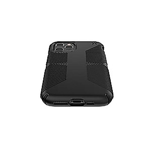 Speck Products Presidio Grip iPhone 11 Pro Case,Thermoplastic Polyurethane, Shock-Absorbent, Black/Black, Model:129892-1050