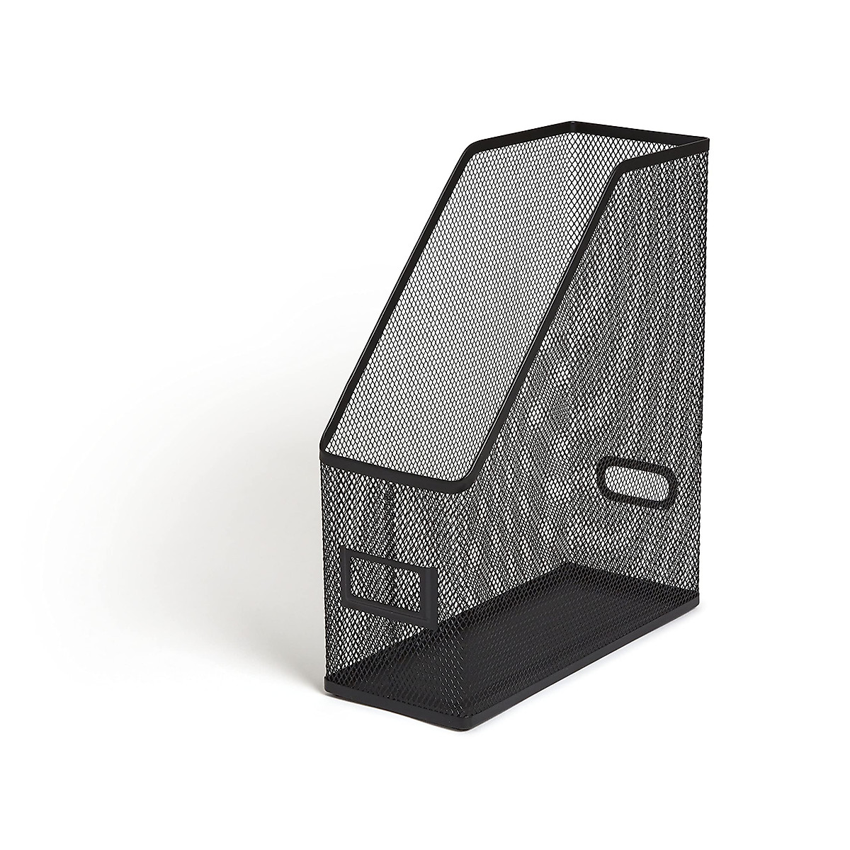 TRU RED TR57569-CC Metal Magazine File, Matte Black, Each (TR57569)