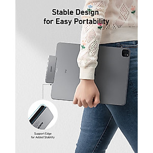 Anker USB C Hub for USB-C iPad, 541 USB-C Hub (6-in-1) with 4K HDMI Port, Multi-Function USB-C Port, SD and microSD Card Slots, for iPad Pro 5th Gen / iPad Air 5th Gen / iPad Mini 6th and Later (Gray)