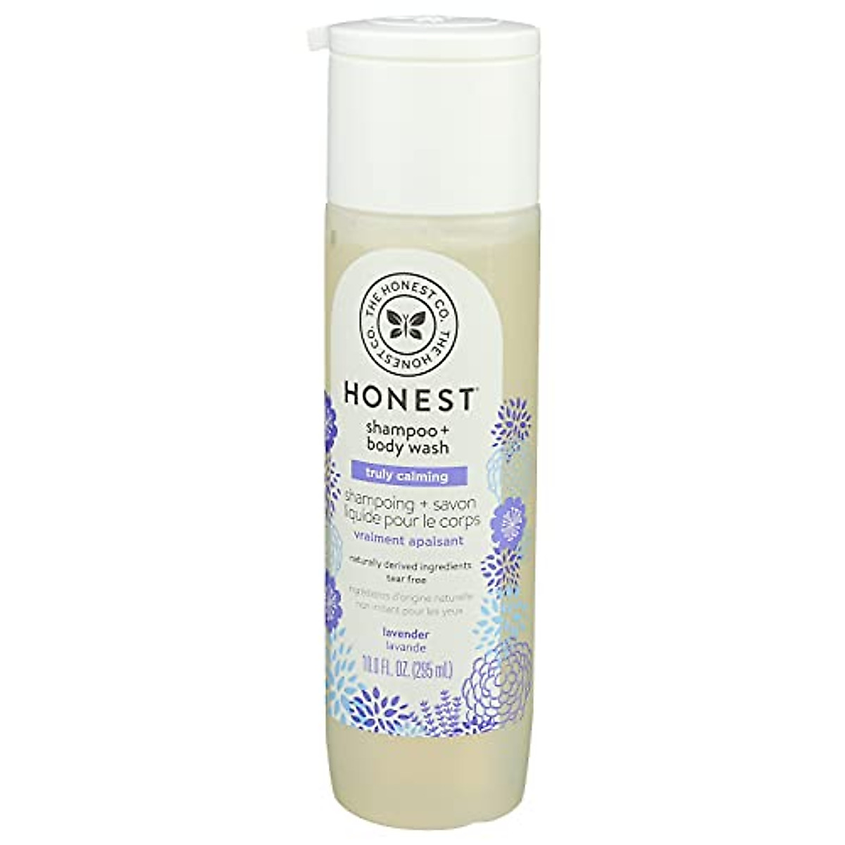 Honest Truly Calming Shampoo And Body Wash - Dreamy Lavender Kids Shampoo and Body Wash 10 oz