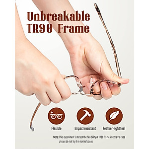 Bloomoak Night Driving Polarized Glasses for Boomer,Trendy Retro Fashion Glasses, Anti Glare for LED Headlights/Halogens/Starbursts(leopard/yellow)