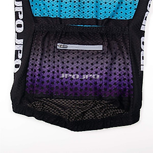 Summer Cycling Jerseys Women, Polyester Shirts Breathable Quick Dry MTB Jerseys Outdoor Sportswear Girl Bicycle Tops