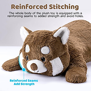 Fryser Weighted Stuffed Animals 5 lbs Weighted Plush Toy 5 Pounds Weighted Stuffed Toys for Children Kids Adults, Weighted Unicorn Plush Animal Throw Pillow Dolls for Cuddle Comfort, 27 inches