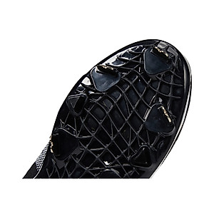 Mizuno Men's Dominant 4 Baseball Shoe, Black-White, 8.5