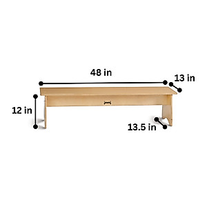 Jonti-Craft 9107JC Classroom Bench