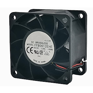 for FFB0612EHE 12V 1.2A 60X60X38MM 2-Wire Cooling Fan
