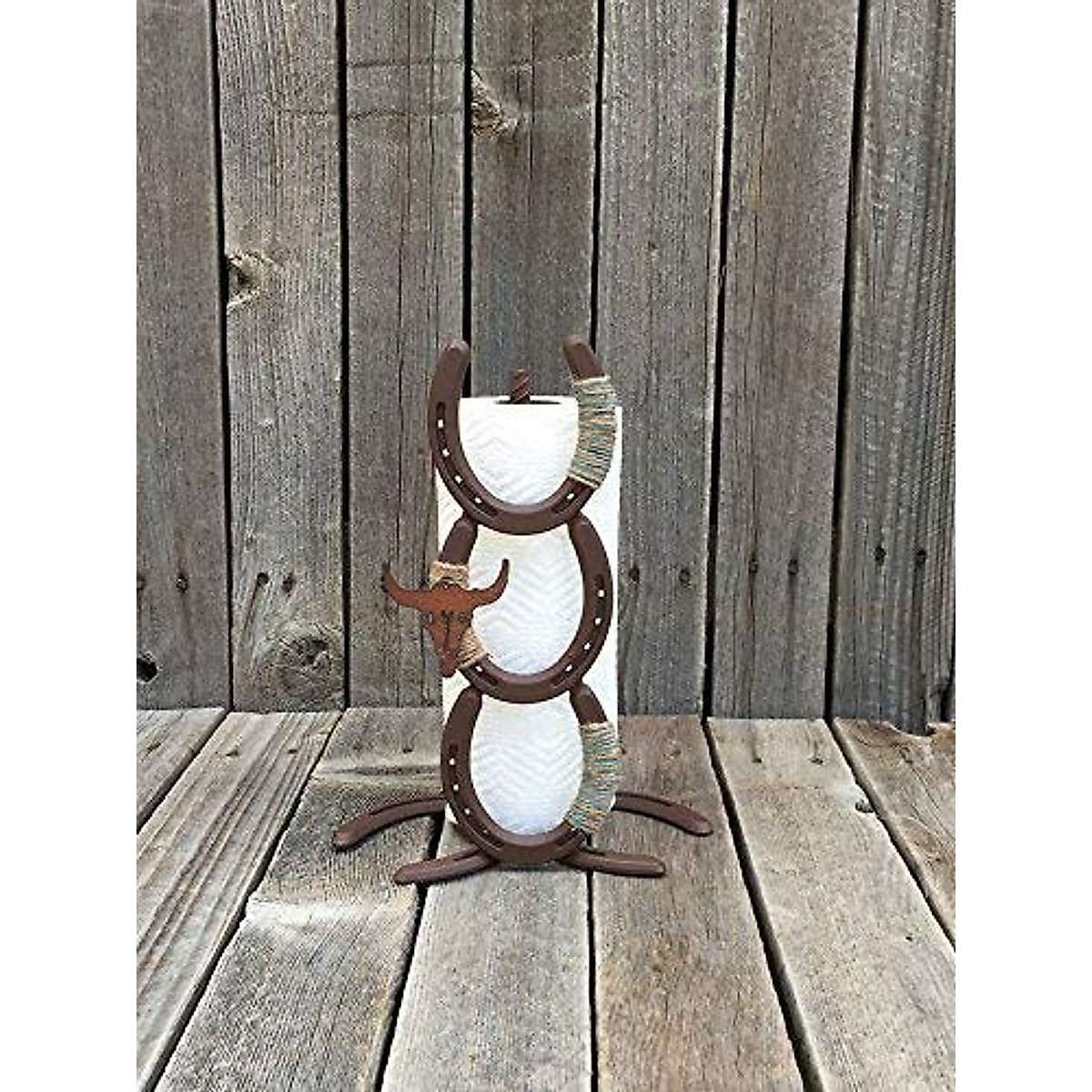 Horseshoe Paper Towel Holder