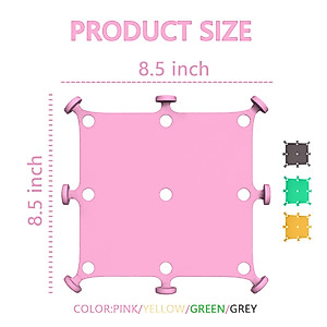 Admaison Divider for Bogg Bag Original Accessories,Bogg Bag Cup Holder for Beach Bag,Travel,Adjustable Silicone Universal Phone Holder Organizer Large/XL 1PACK Pink (Pink)