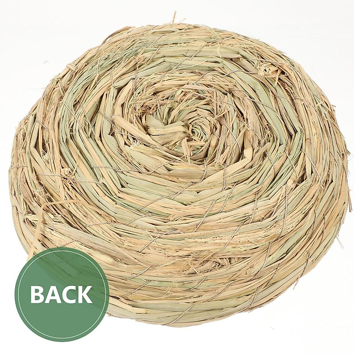 Didiseaon Woven Bird Nest Pigeon Nest Bird Nests for Crafts Parrot Bed Hut Bird Grass Hut Nest Birdcage Ornament Birds Nest Adornment Birds Nests Decorations Decorative Grass Straw