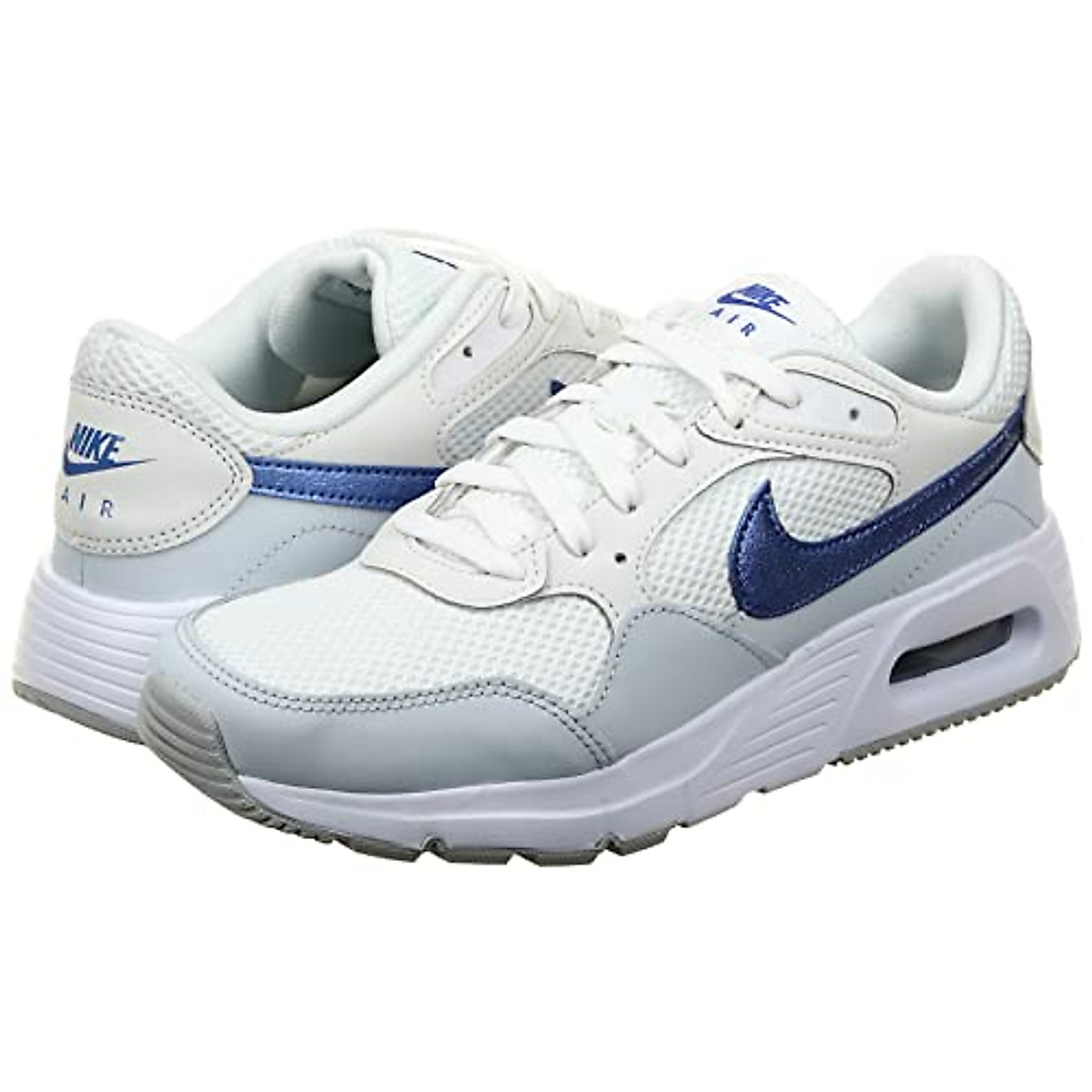 Nike Womens Air Max SC Running Trainers DR2552 Sneakers Shoes (UK 6 US 8.5 EU 40, Summit White Medium Blue 100)