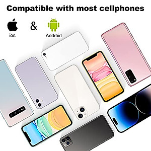 CHISELED ST DF SK Elegant and Versatile White Marble Phone Stand with Sound Amplification Round Phone Holder Function for Desk,Kitchen,Bathroom,and Bedside