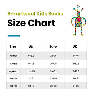 Smartwool Kids' Wintersport Yeti Pattern Full Cushion Merino Wool Over The Calf Socks, Military Olive, Small