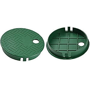 Jayen 2/4 Pcs 6" Valve Box Cover Lid for Sprinkler Irrigation System
