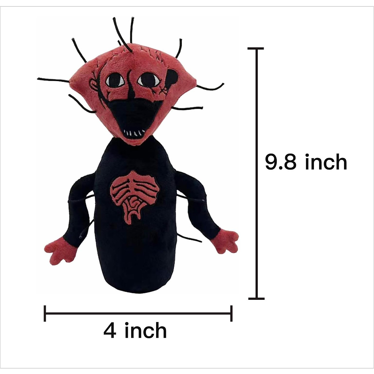 Wsngic The Boiled One 9.8" Plush Toy - Soft, Cuddly Anime Pillow for Game Lovers & Fans