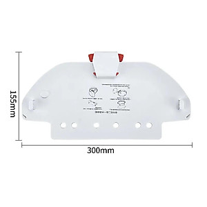 KHUKHU Vacuum Cleaner Mop Cloth Bracket .Compatible for VioMi V2 V3 SE. and .Compatible for XiaoMi Mi Robot Vacuum-Mop Pro STYTJ02YM 2S 3C. (Size : White)