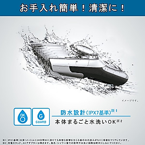 Panasonic Hair Cutter Hair Clipper Rechargeable/AC Type Silver ER-GC74-S