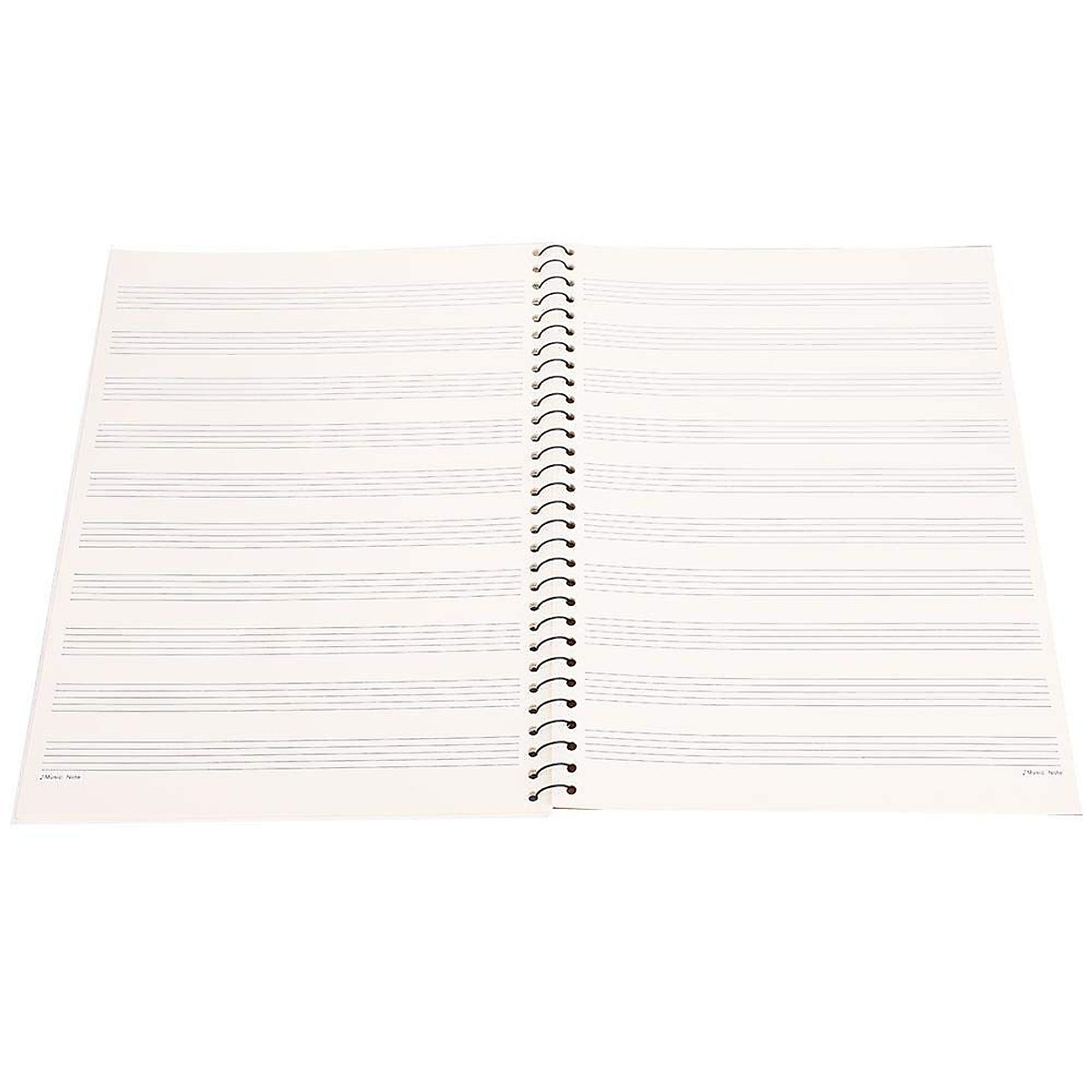 Songwriting Music Notebook, Notebook, Music Paper, 50 Pages Staff Stave Manuscript for Writer Music(Yellow sheet music pattern) [Unknown Binding]