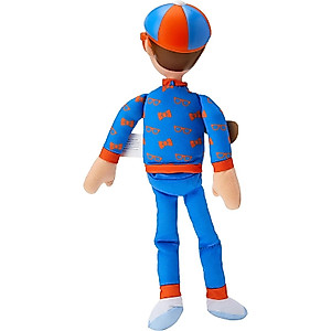 Blippi 16-Inch My Buddy Blippi Nighttime Talking Plush Doll - 11 Unique Sounds and Bed Time Phrases - Oficially Licensed - Great Toy Gift for Kids, Boys, Girls & Preschoolers - 3+