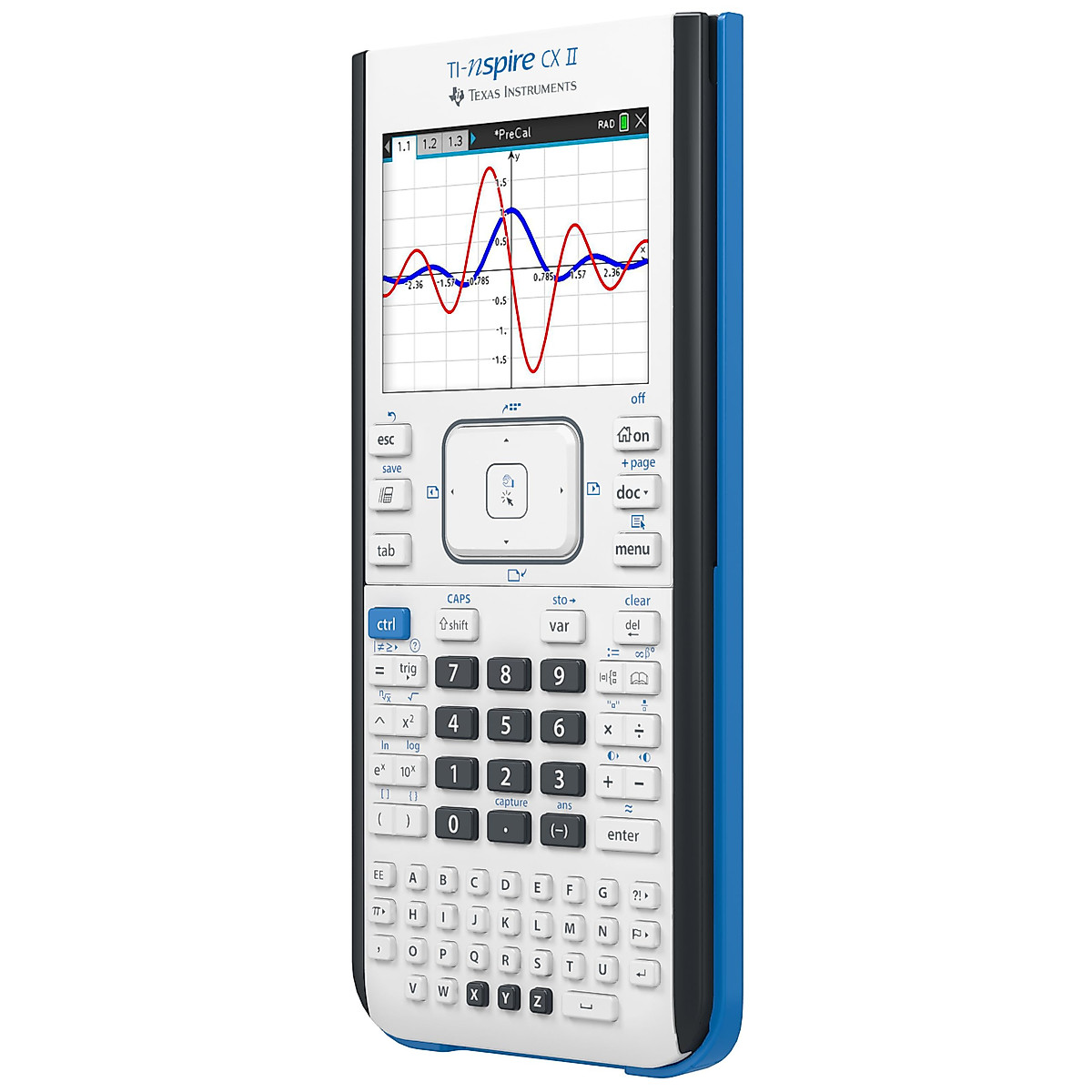 Texas Instruments TI-Nspire CX II Color Graphing Calculator with Student Software (PC/Mac)