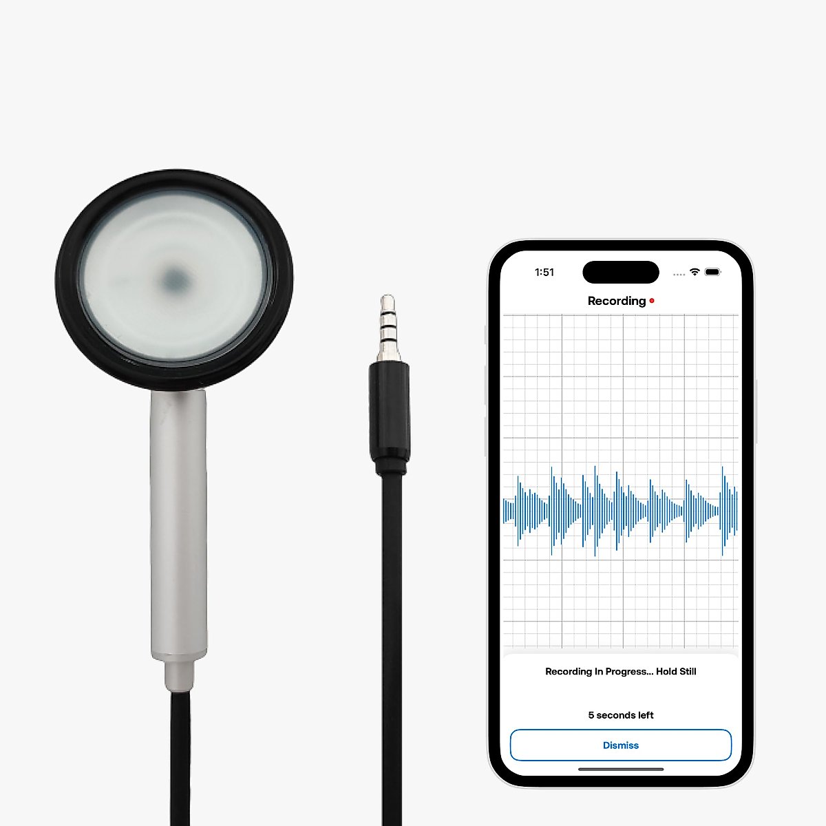 StethoAI™ Stethoscope Integrated with Dalia™ AI Platform — Monitor Your Key Health Indicators in One Place — Instant Analysis in 10 seconds — Effortlessly Share Your Health Readings from Anywhere with Anyone