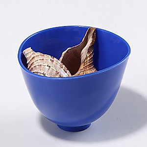 Dental Lab Rubber Mixing Bowls Flexible Impression 4 pcs