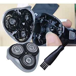 SW-S7105 Replacement Shaver Head Blades Compatible with All Sweet-LF Waterproof Electric Razors SW-S7105 SWSBK7105 Wet & Dry Shavers with Clean Brush