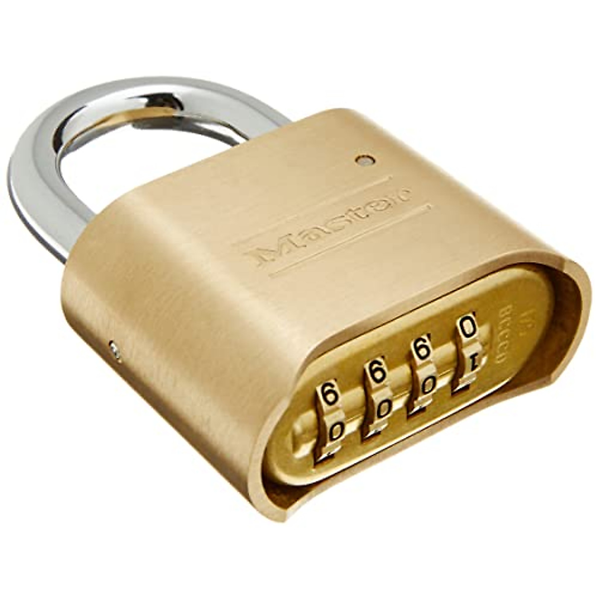 Master Lock Padlock, Set Your Own Combination Lock, 2 in. Wide, 175D (Pack of 4)