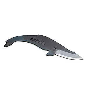 Yoshihiro Shiroko High Carbon Steel Kurouchi KUJIRA Whale Japanese Utility Knife (Type C) Made in Japan