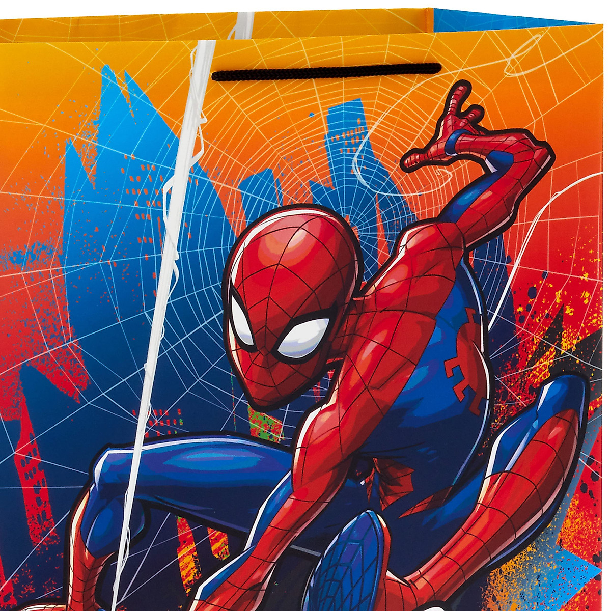 Hallmark Marvel Spider-Man Gift Bags (2 Bags: 1 Large 13", 1 Extra Large 15") for Birthdays, Halloween, Christmas, Kids Parties