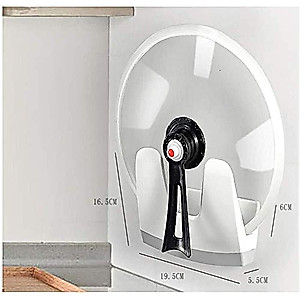 DRNKS Lid Drain Rack Cupboard Door Hanging Pan Lid Holder Storage Rack Organizer Stand For Holding And Detearing Cooking Spoon Truner Hot Pot Lids-Kitchen Pot Cover Shelf Pan Lids Suitable for kitchen