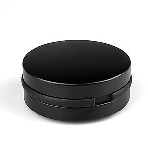 Universal Earbuds Case Mini Storage Hard Earphone Case Protective Waterproof Aluminum Alloy Housing for TRN V80 V10 V20 V60 V90 KZ AS10 Portable Travel Carrying Cases (No Logo)