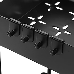 QANYEGN Under Sink Organizers, Large hatacity Slide Out Storage Baskets, PP Material Baskets for Bathrooms, Kitchens, Closets.(Black)