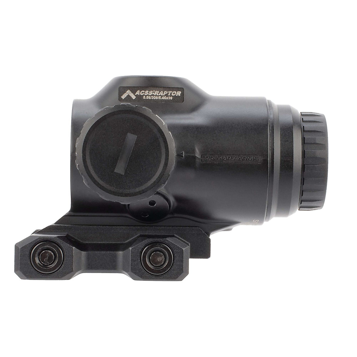 Primary Arms SLX 3X MicroPrism with Red Illuminated ACSS Raptor 5.56/.308 Reticle - Yard