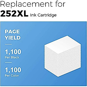 MYCARTRIDGE Remanufactured Ink Cartridge Replacement for Epson 252 252XL 252 XL T252 to use with WF-7710 WF-7110 WF-7210 WF-7720 WF-3640 WF-3620 WF-7620 (2 Black 2 Cyan 2 Magenta 2 Yellow, 8-Pack)