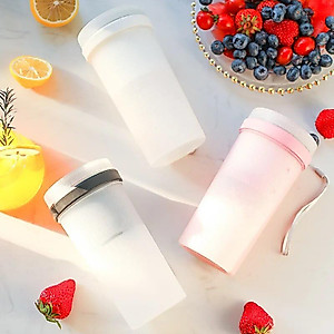 TANACC Portable Juice Blender USB Portable Juice Cup Mini Wireless Electric Fresh Juice Blender Multifunctional Home Handheld Juicer